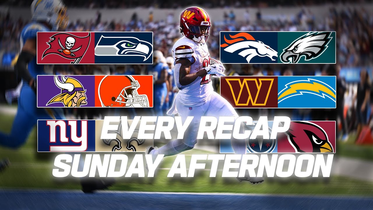 Every Recap from Sunday Afternoon | 2025 NFL Season Week 5