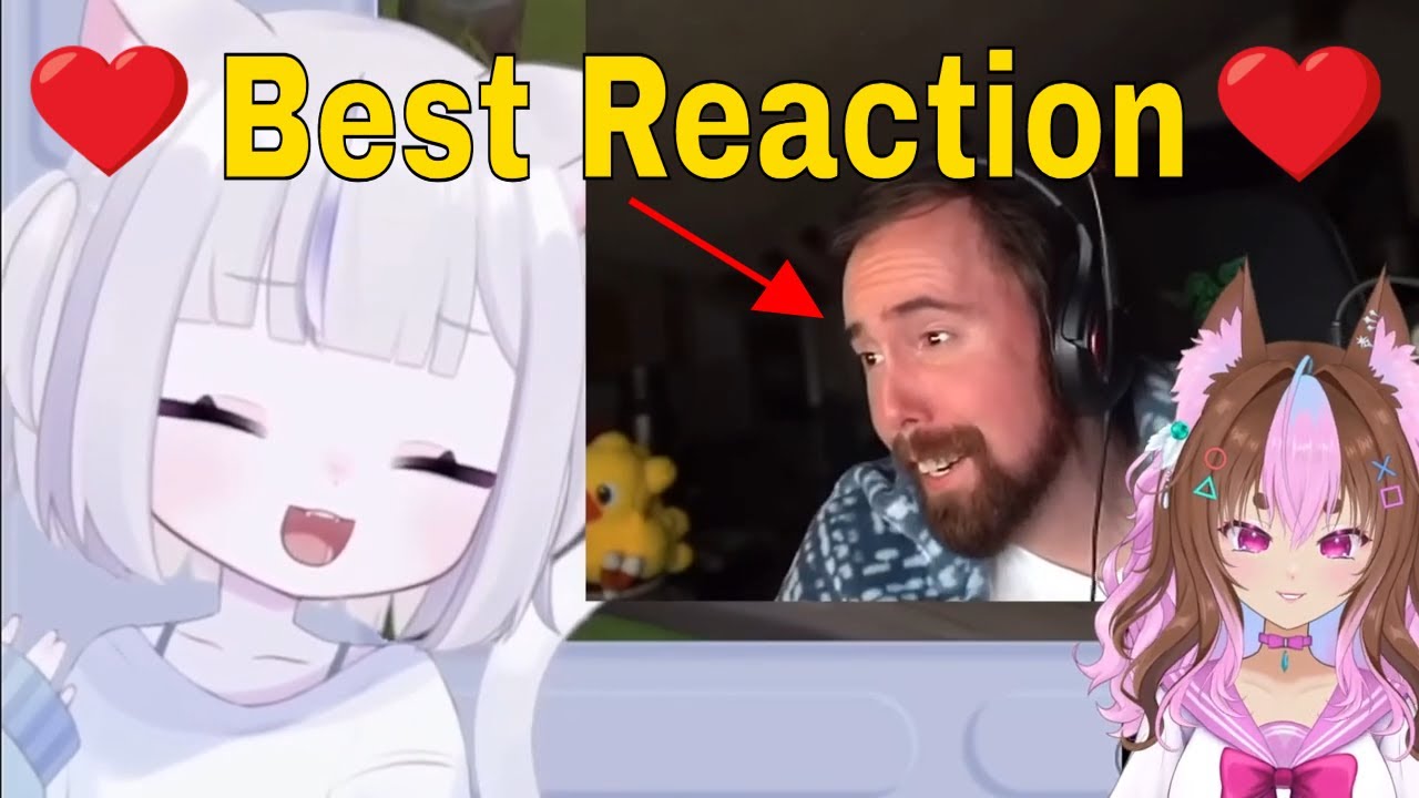 Asmongold Blushing Made Cat Vtuber Gone Viral