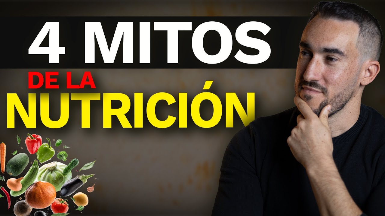 4 mitos sobre nutrición que debes conocer | Te sorprenderán 🚫