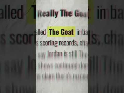 define ‘the goat’