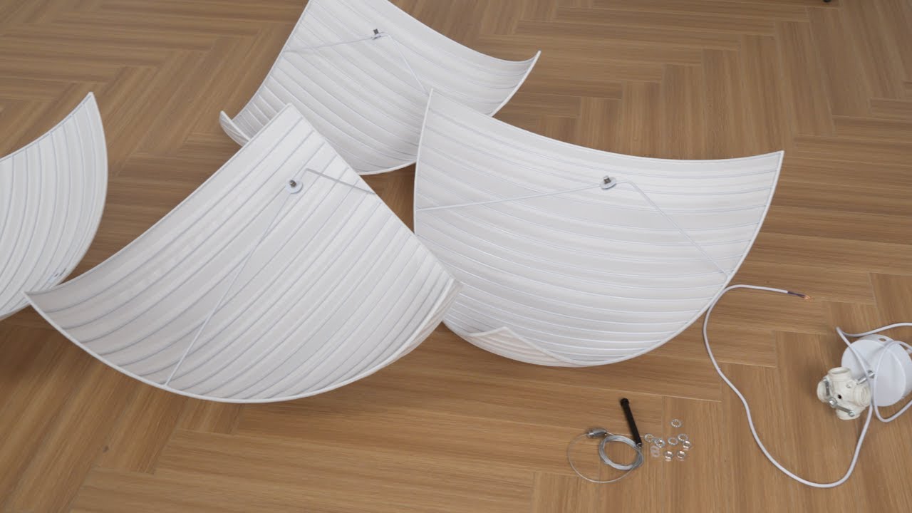 Voiles Pendant Lamp - Installation