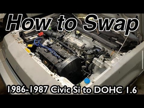 1986-1987 Civic Si to DOHC D16a1/ZC Swap