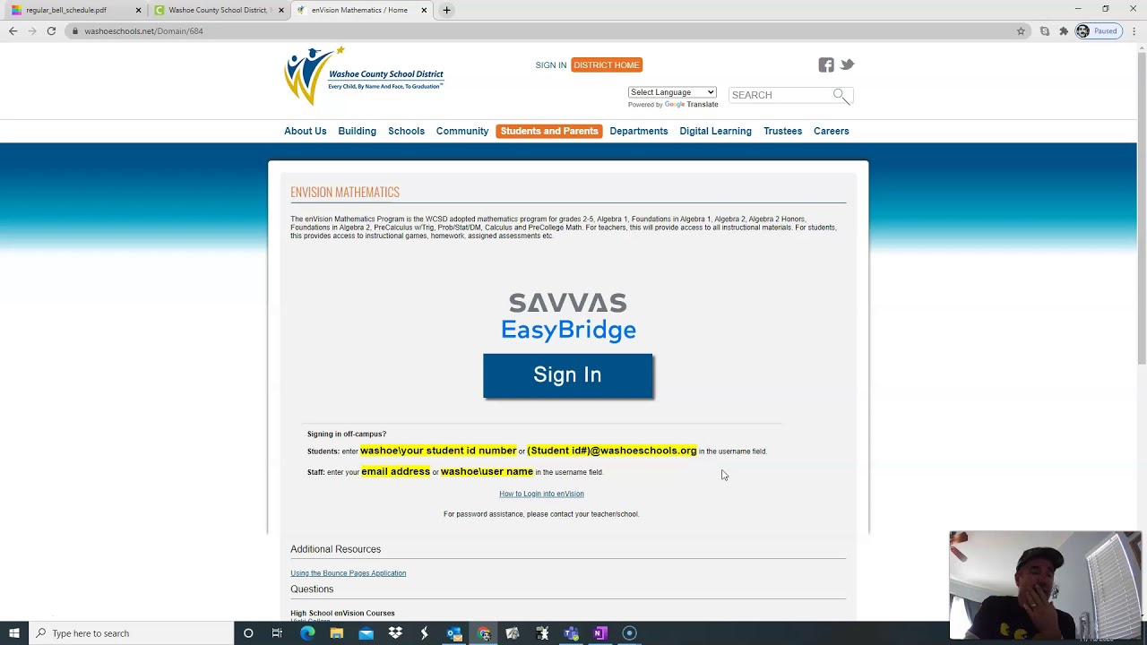 MathXL Login Directions