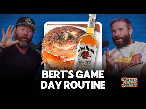 Bert Kreischer's Game Day Routine Was INSANE