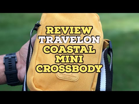 Review Travelon Coastal RFID Blocking Mini Crossbody Purse Antitheft Bag Compare Classic Messenger