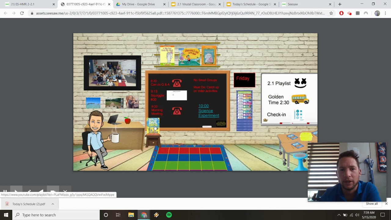 Virtual Classroom Demonstration