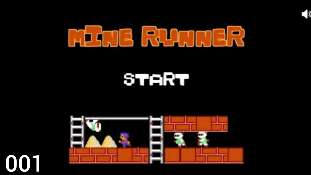Mine Runner Select Level 001 (Dendy Android iOS)