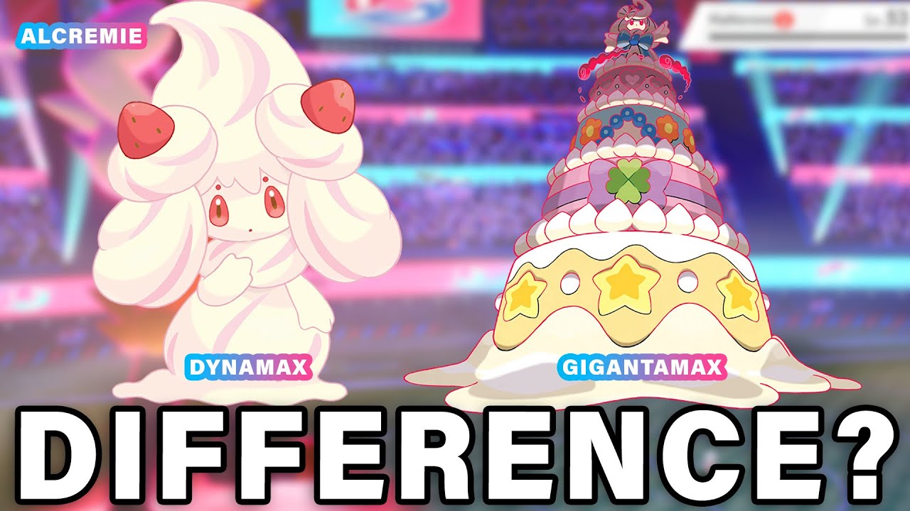DYNAMAX vs GIGANTAMAX | The difference between them ► Pokemon Sword & Shield