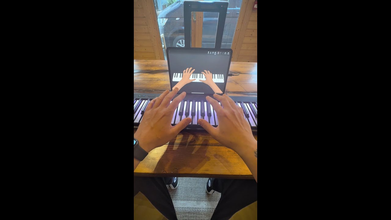 POV you're learning to play the piano