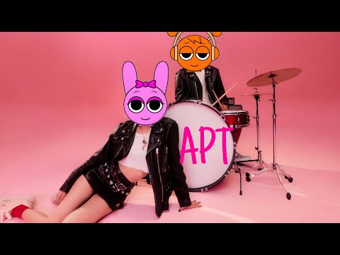 ROSÉ & Bruno Mars APT Official Music Video | Tiles Hop |Sprunki | Game Play