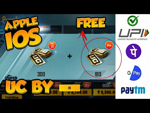 Apple iOS mein UC purchase kaise karen with 180 Extra UC In BGMI