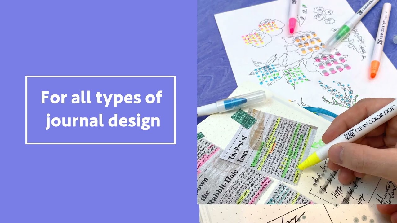 Get to the Point with Zig Clean Color Dot Markers
