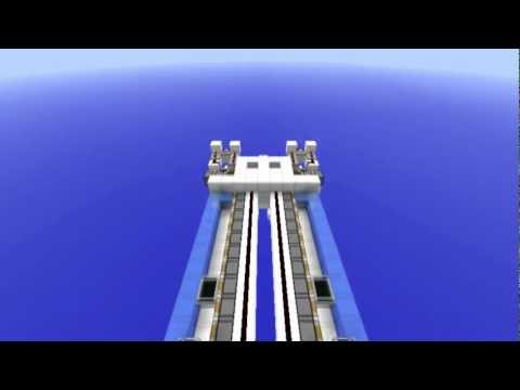 Automatic and Compact Ice farm Minecraft Project