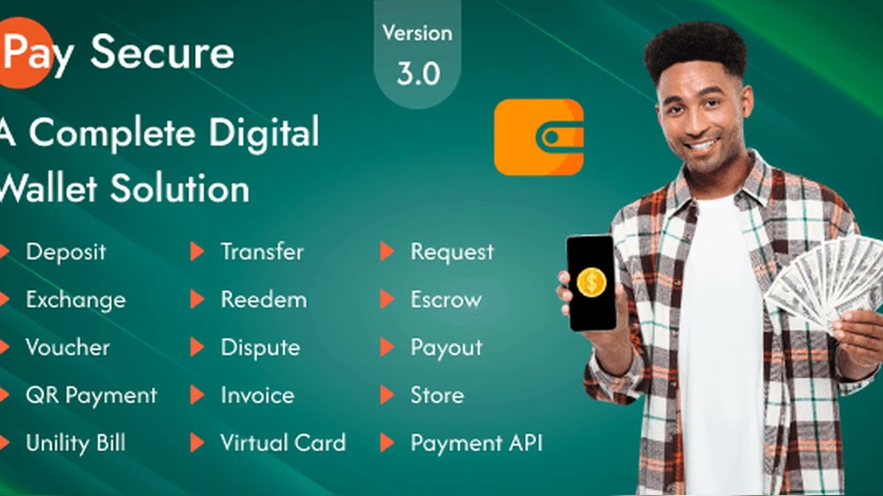 Pay Secure Digital Wallet Complete Solution Bundle