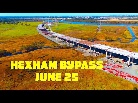 M1 Extension to Raymond terrace Hexham Heatherbrae Bypass June 2025 North of Sydney Australia