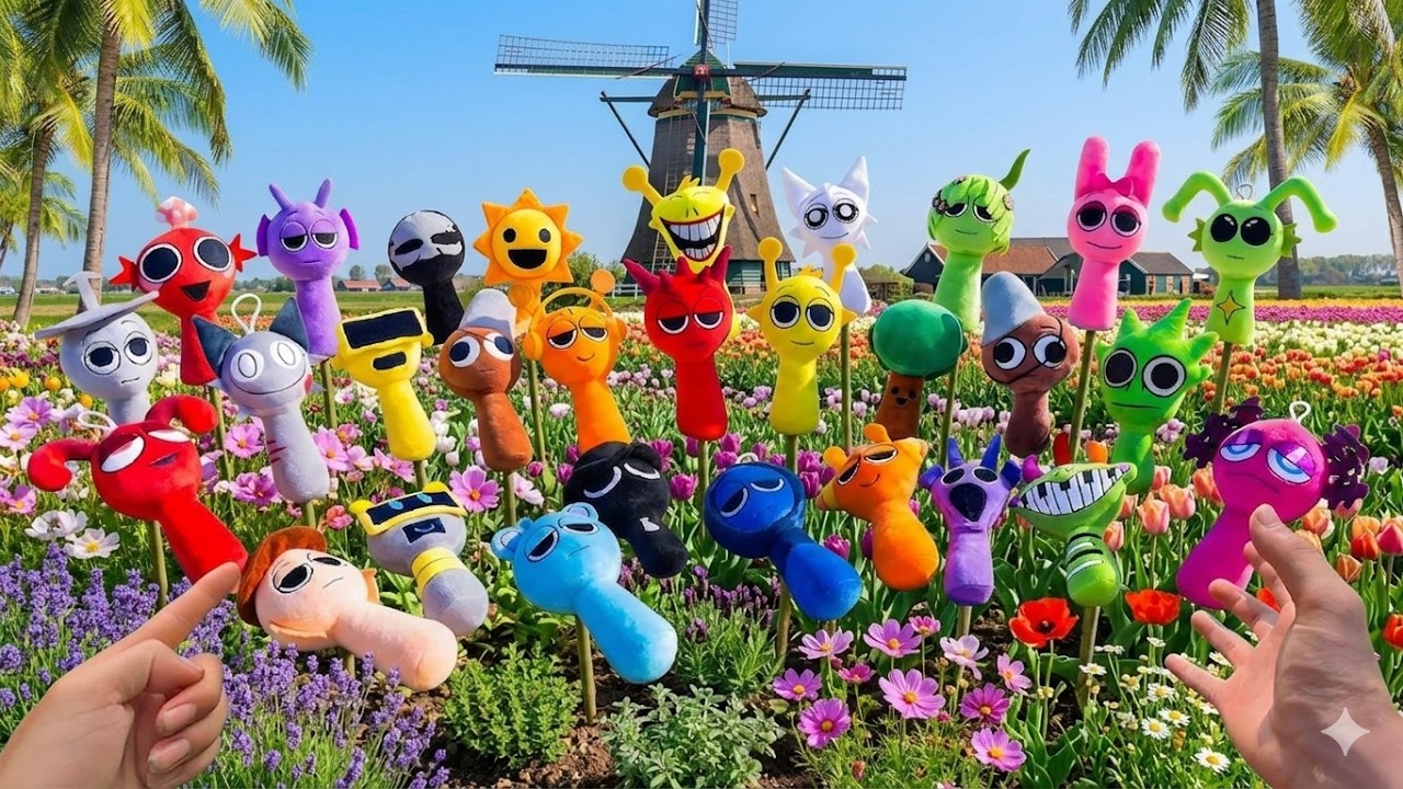 Hidden Sprunki Everywhere in This Beautiful Garden! Find Them All!