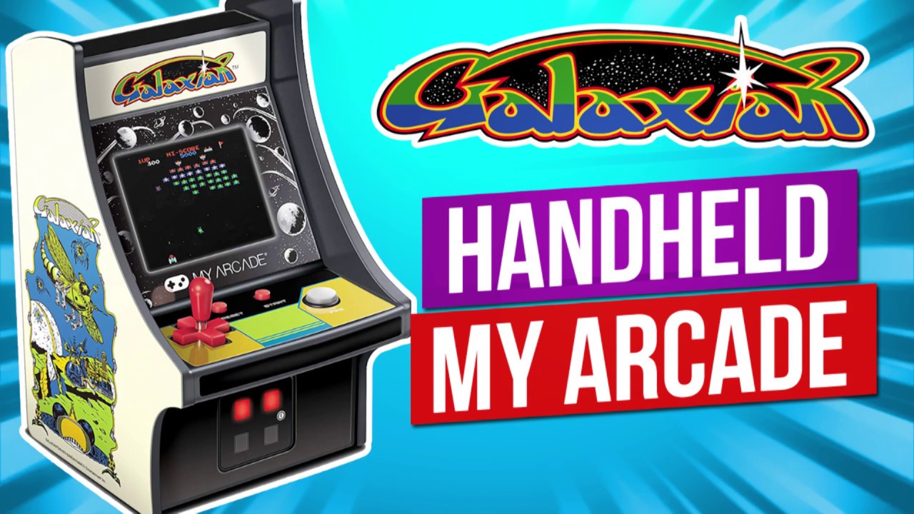 My Arcade - GALAXIAN - unboxing and game play