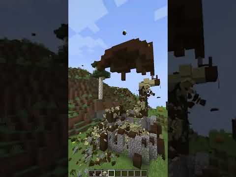 Minecraft Physics Mod is AMAZING 🤩 #viral #shorts #minecraft
