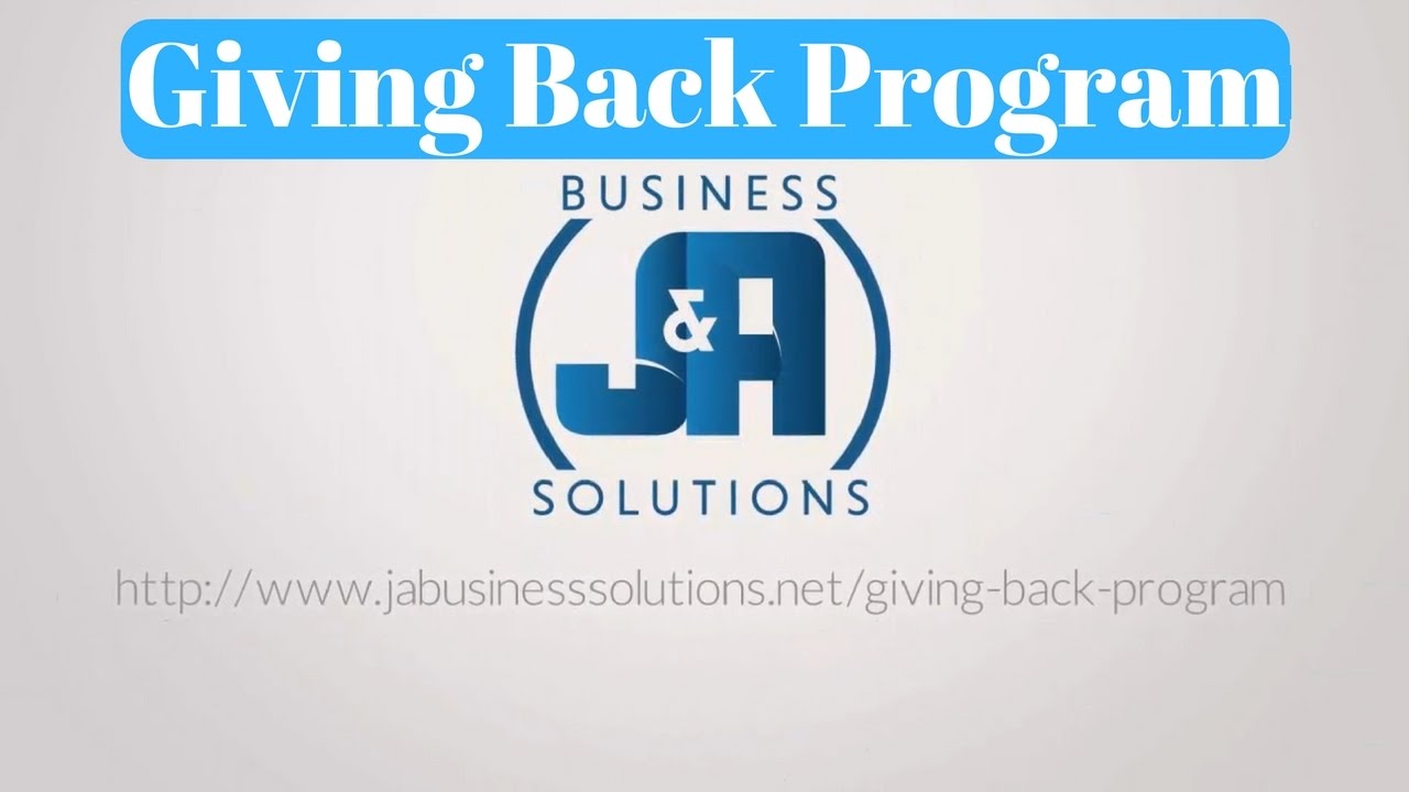 Giving Back Program Offers A Guaranteed Monthly Fundraiser