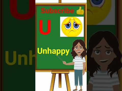 Five words start with letter U with Spelling.#kidsstudy ,#educationalvideosforkids