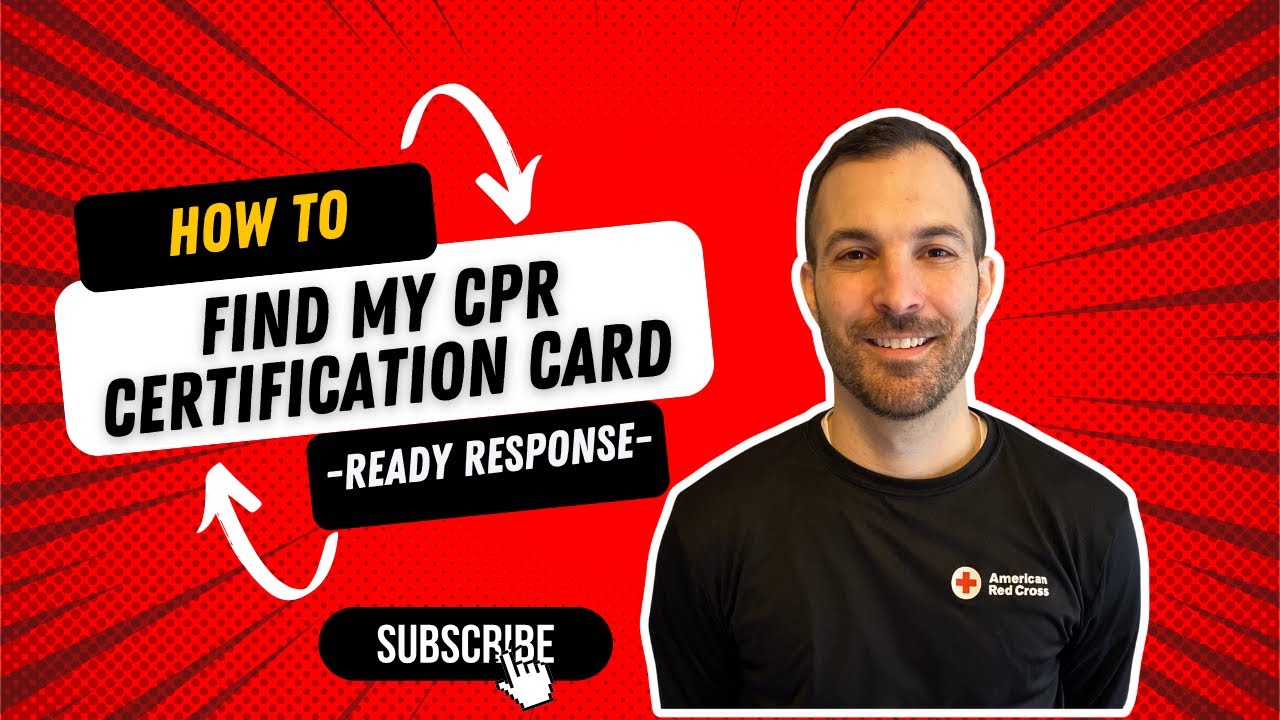 How To Find My CPR Certification Card