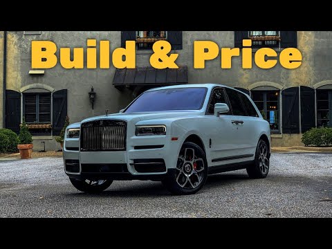 2021 Rolls-Royce Cullinan SUV - Build & Price Review: Features, Options, Packages, Colors, Price