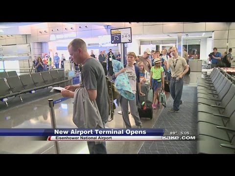 New airport terminal opens