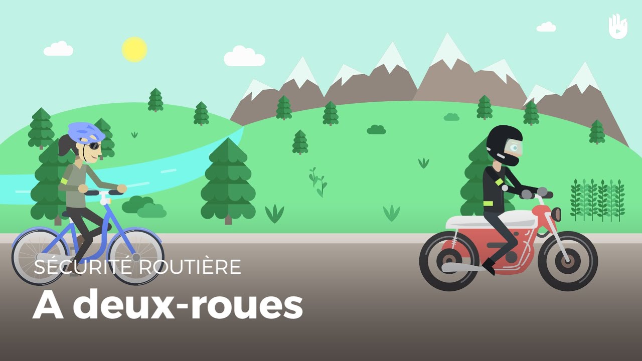 A Deux-Roues - Les bons réflexes de la sécurité routière | Sikana