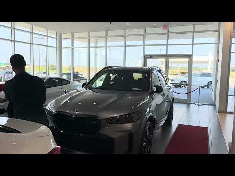 2024 X5 M 60i Delivery at Galleria BMW