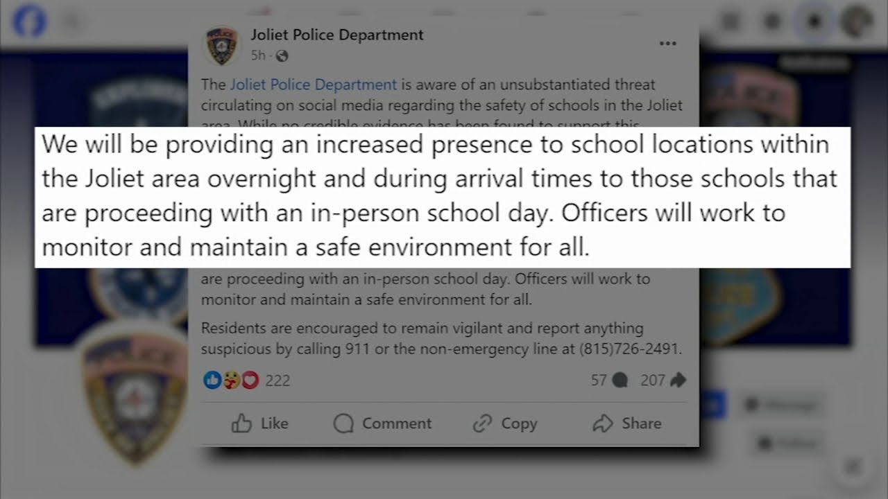 Threat forces Joliet schools to switch to remote learning