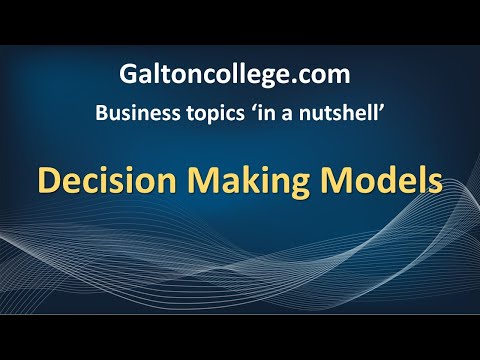 Decision Making Models