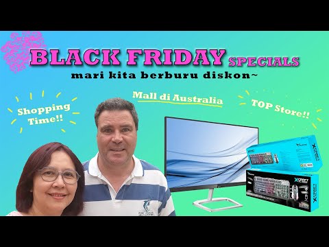MY BLACK FRIDAY BARGAIN OF THE YEAR IN AUSTRALIA (INDONESIAN SUBTITLES)