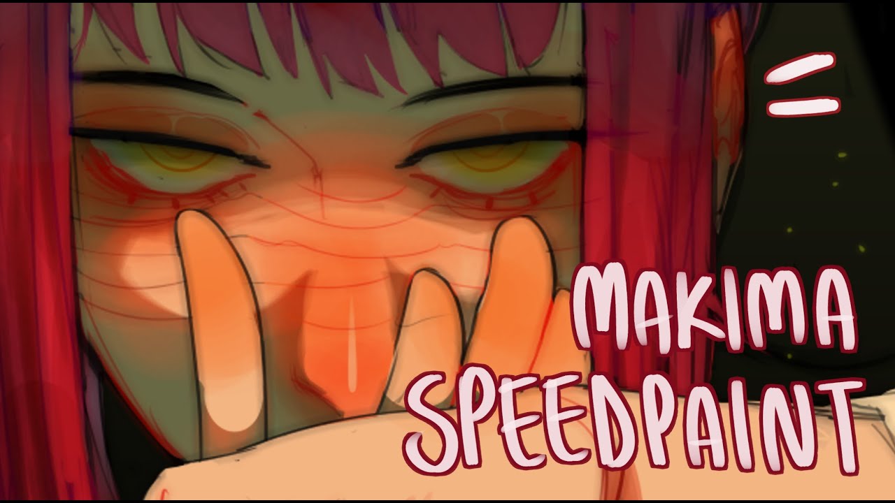 MAKIMA [Chainsaw Man] | SPEEDPAINT