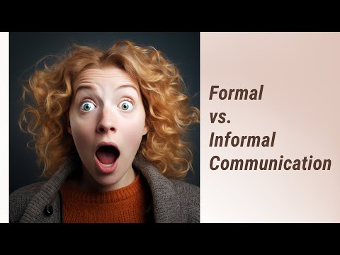 Unlocking Language: Formal vs. Informal Communication