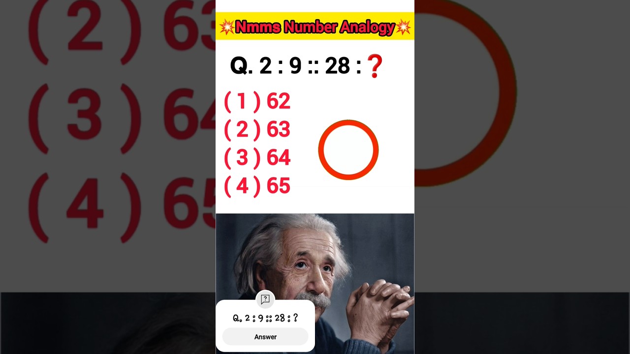 Nmms Exam Paper 2025 Class 8 | Nmms  Exam Maharashtra | Nmms Reasoning Questions | Nmms Exam #nmms