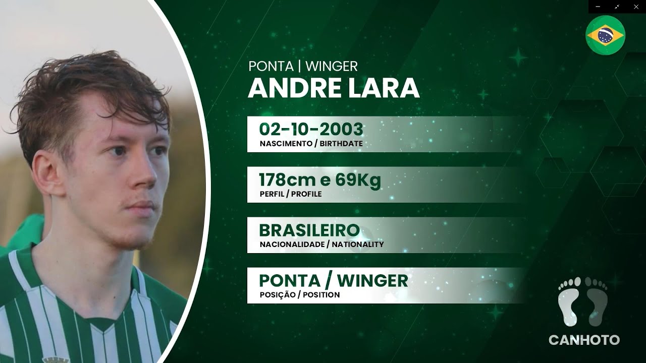 Andre Lara | Ponta/Winger | 2026