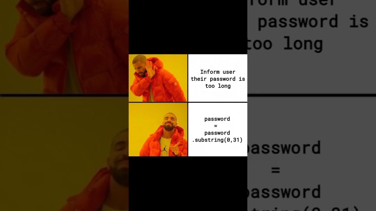 How to make the best password #programmerhumor #shorts #short