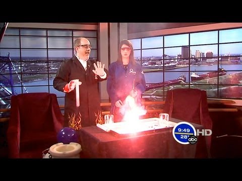 Burning foods to measure calories