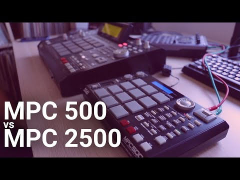 MPC 500 vs MPC 2500 - Sampling Comparison | #mpc2500 #mpc500 |