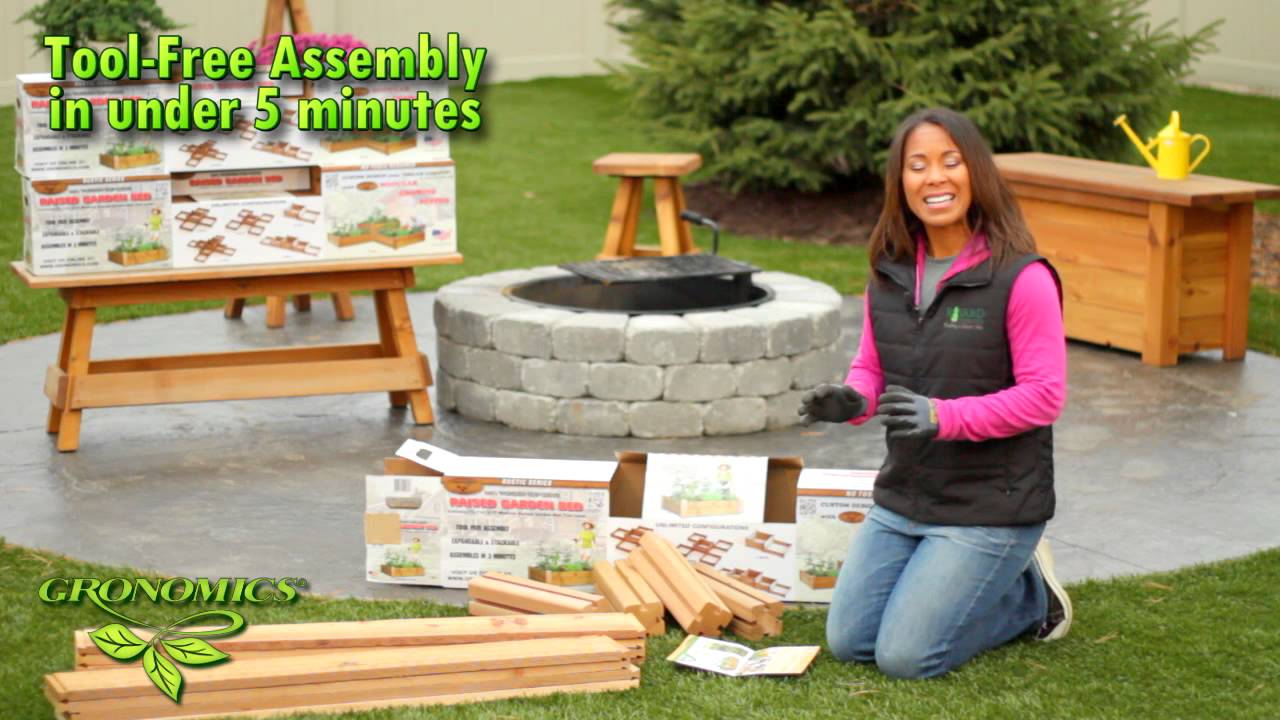 GRONOMICS® Modular Raised Garden Beds - Assembly