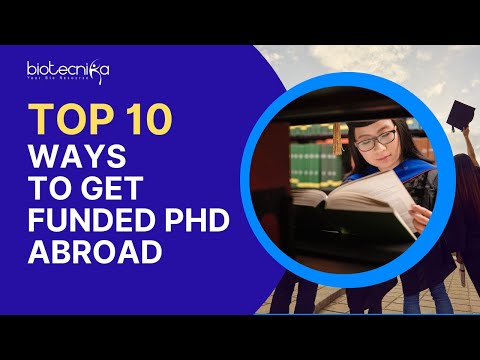 Top 10 Ways To Get Funded Phd Abroad