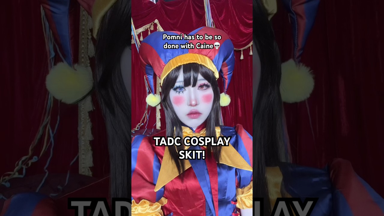 Pomni Cosplay Skit! #theamazingdigitalcircus #tadc #pomni #cosplay #glitchproductions #digitalcircus