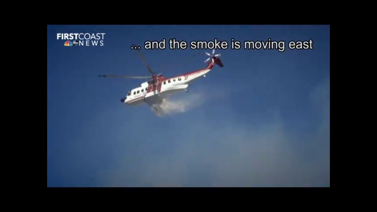 West Mims wildfire is quickly spreading