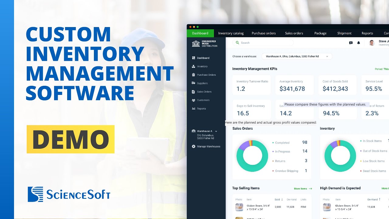 Inventory Management Software: Demo Tour with User Comments