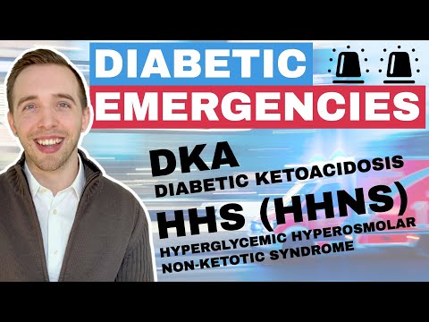 Diabetic Emergency: Diabetic Ketoacidosis Treatment & Hyperglycemic Hyperosmolar State
