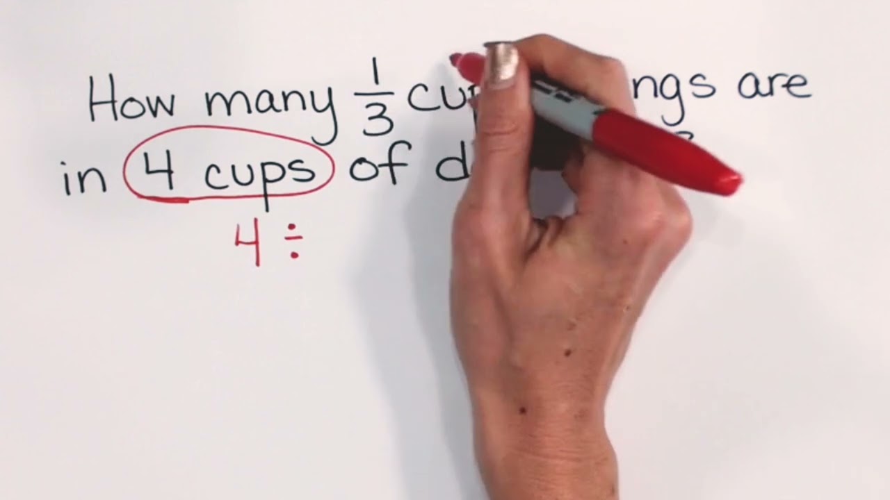 Fractions as Division - Problem Solving Grade 5