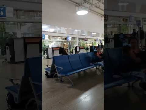 WAITING FOR MY PLANE IN CARTAGENA AIRPORT COLOMBIA #SHORTS