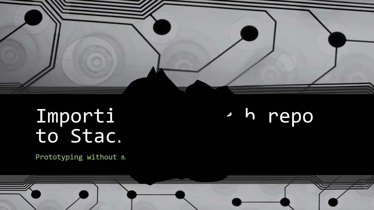 Running a GitHub Angular repo on Stackblitz from URL  | Quickies in Angular