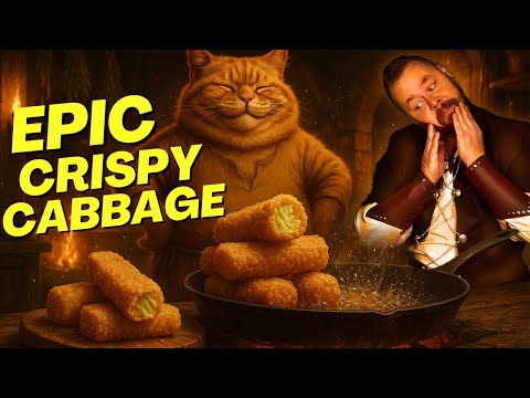 Dwarves Would Trade GOLD for This Recipe! 🥬 Crispy Napa Cabbage recipe