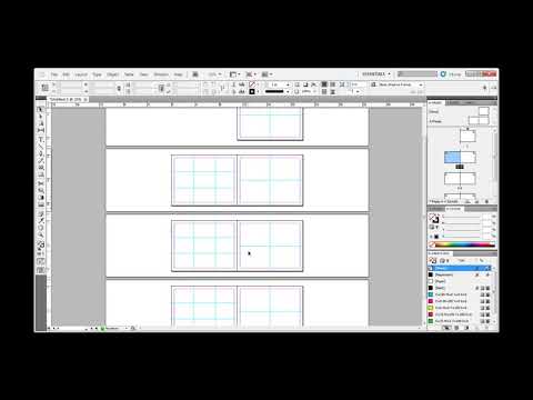 ARCH122 04 id Portfolio ID Page Tab setting up master pages, guides, add & delete pages
